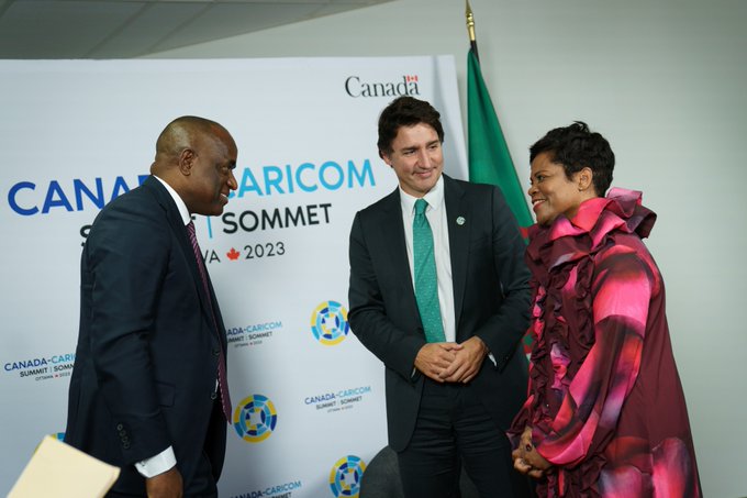 October 18, 2023… Prime Minister Justin Trudeau meets with Prime ...