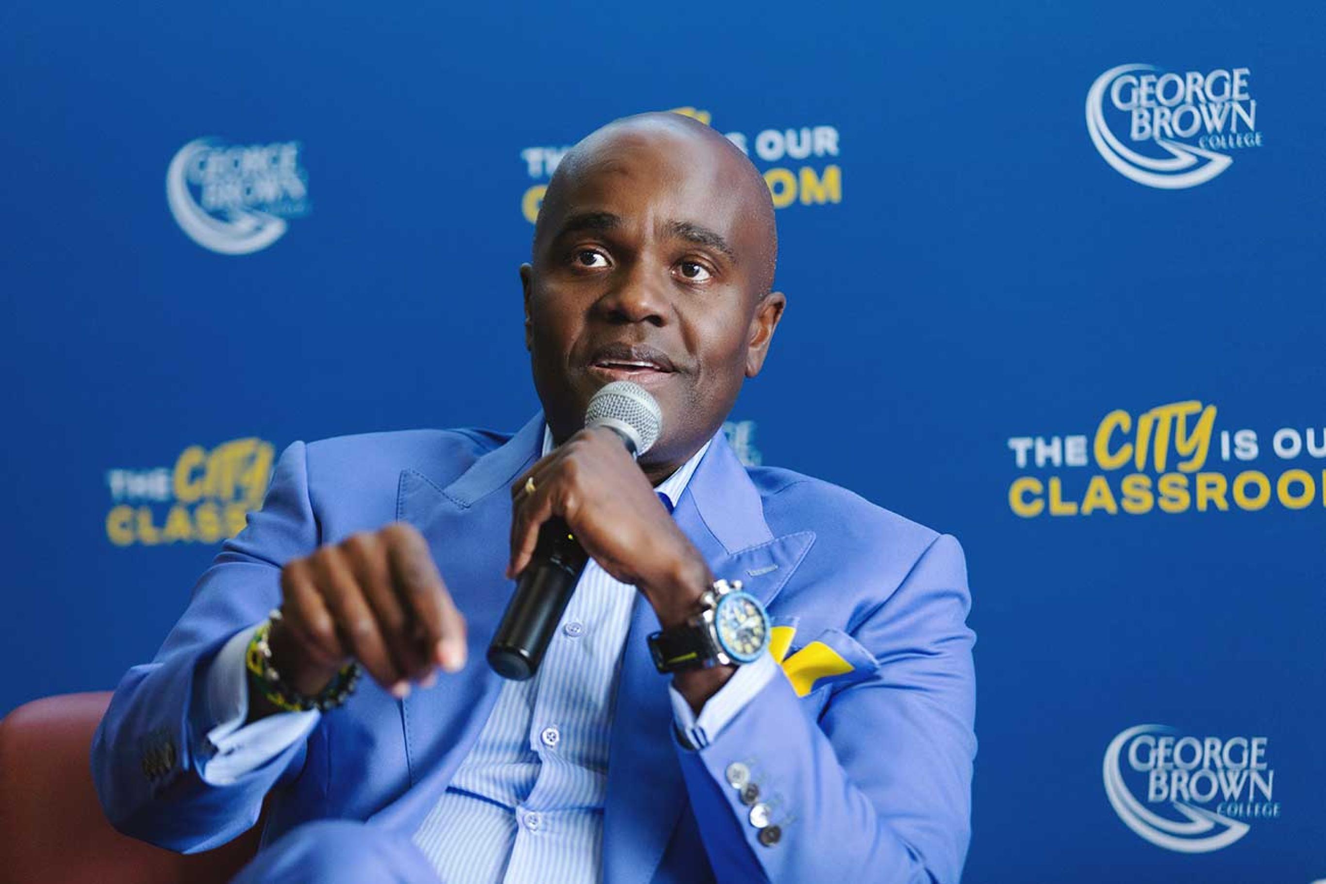 WES HALL INSPIRES GBC AUDIENCE OF STUDENTS, EMPLOYEES AND ALUMNI WITH ...