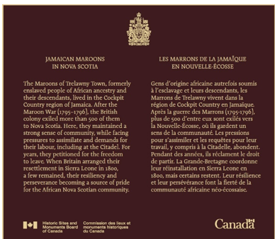 The Government of Canada honours the national historic significance of ...