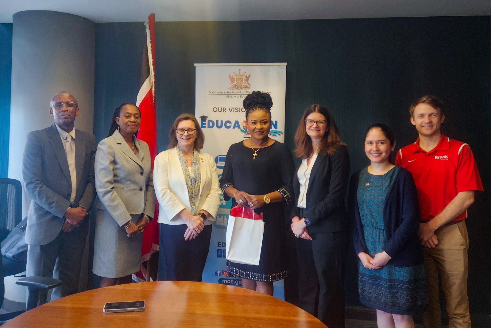 Brock delegation celebrates long-standing ties to Trinidad and Tobago