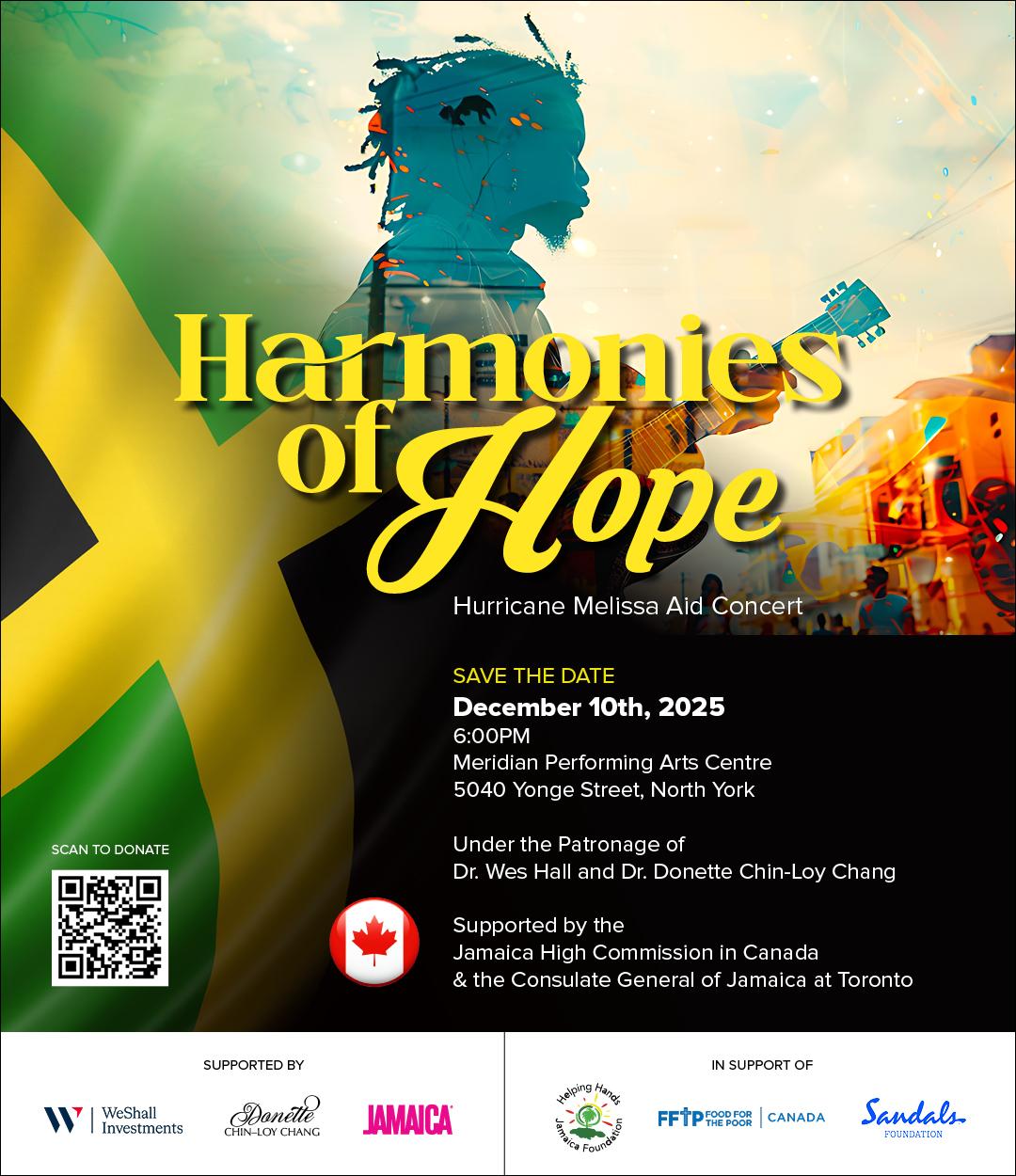Harmonies of Hope: Hurricane Melissa Aid Concert